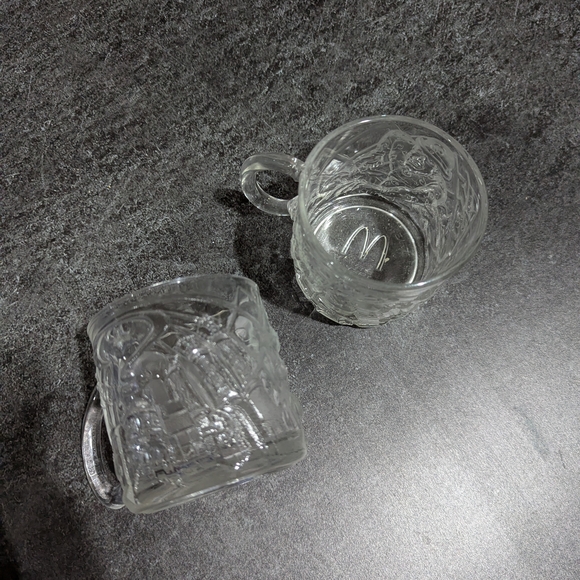 McDonald's | Dining | Mcdonalds Batman Forever Clear Riddler Glass Mugs ...